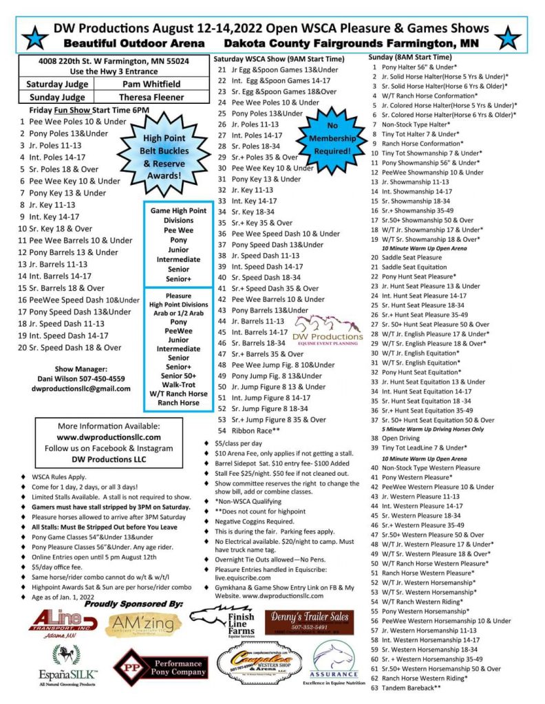 DW Productions – WSCA On Deck Site